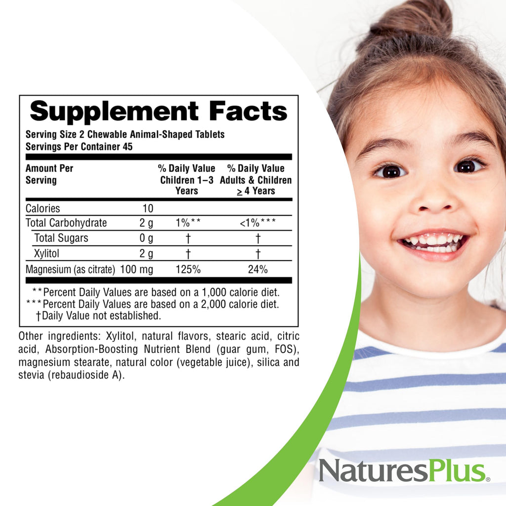 three pack of magnesium chewables
