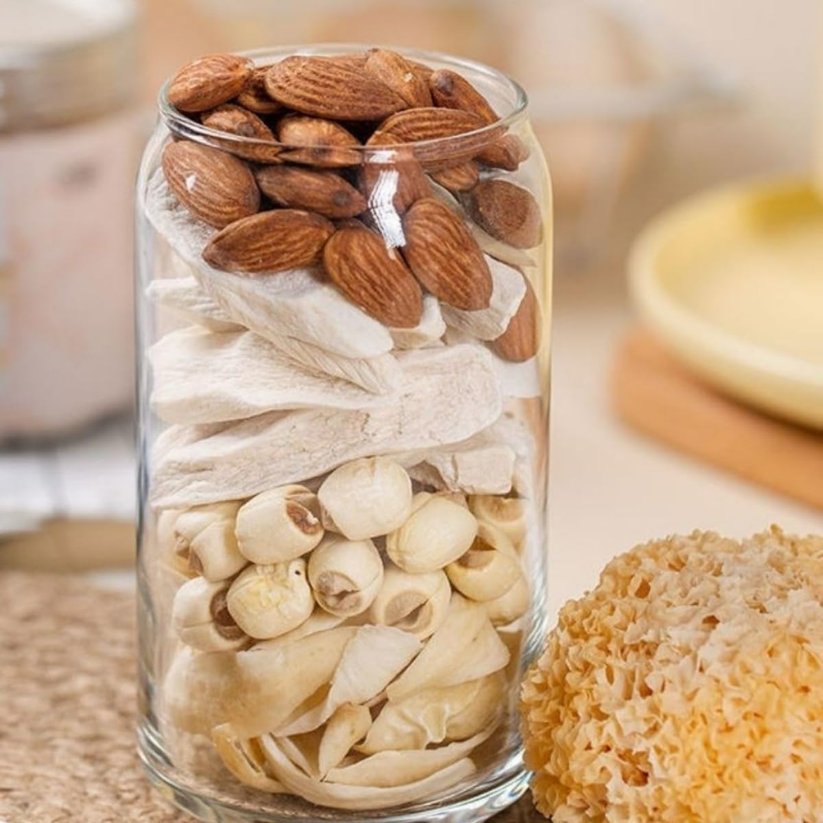 three pack spirulina almond snacks