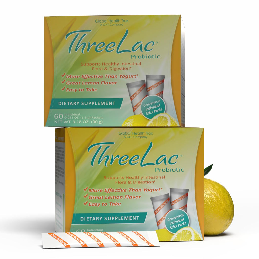 ThreeLac Lemon probiotic drink mix