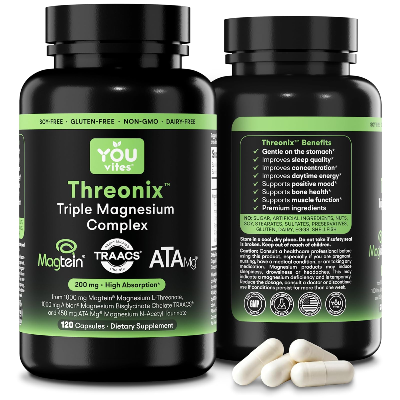 Threonix Triple Magnesium Complex benefits