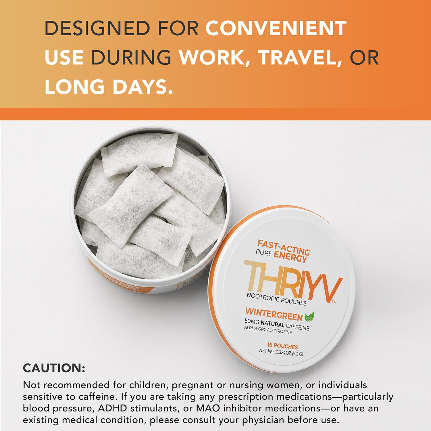 THRIYV energy pouches for daily use
