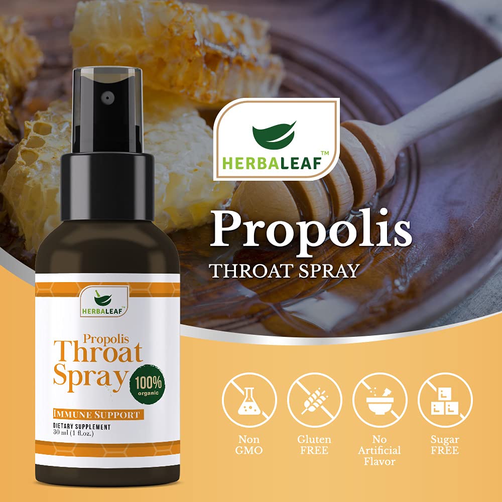 Throat spray with blended vitamins