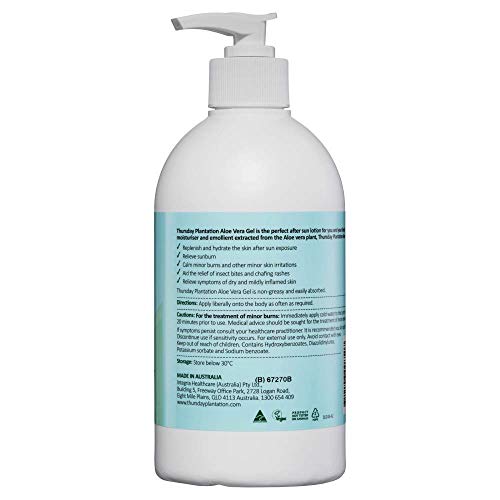 Thursday Plantation aloe vera benefits