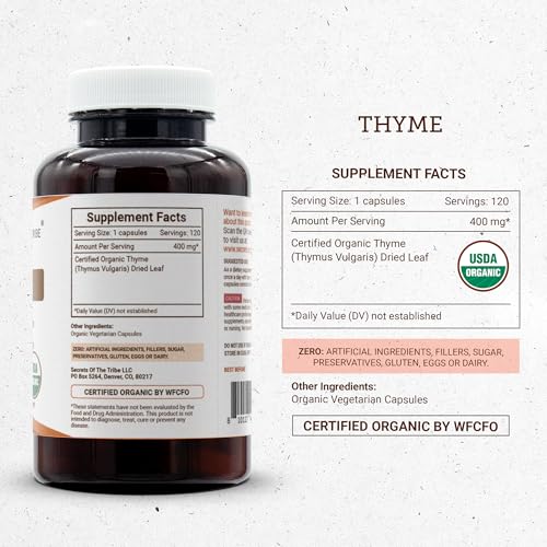 thyme extract for digestive health