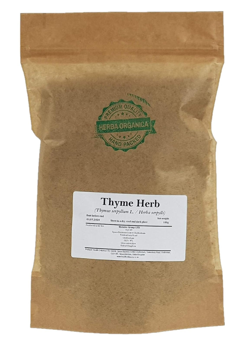 Thyme herb tea for digestion