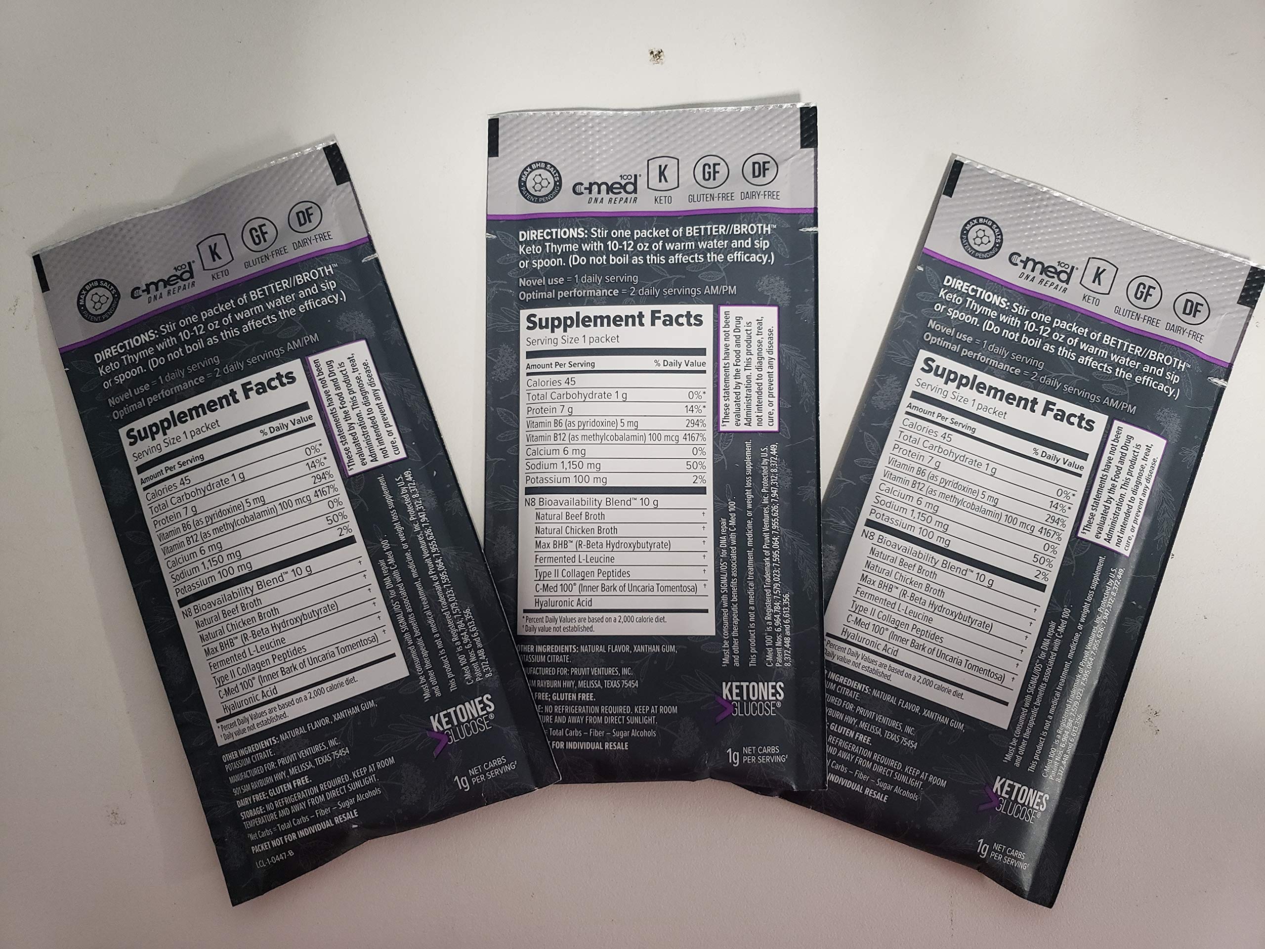 Thyme infused raspberry ketones pack