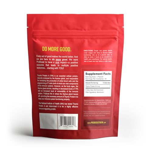 Thymic Protein A for vitality support