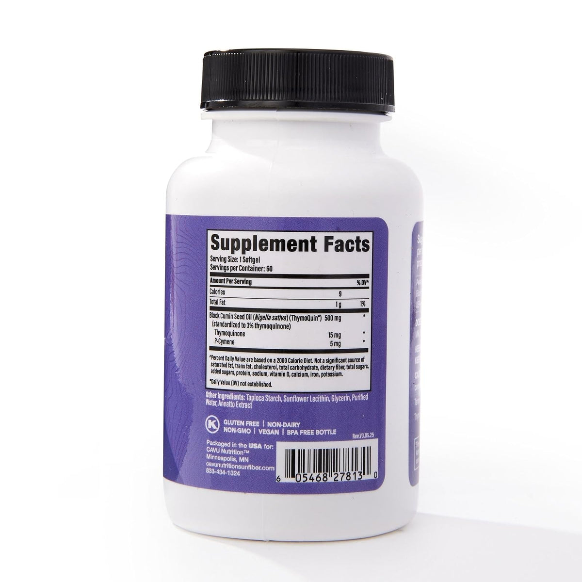 Thymoquinone multivitamins for immune support
