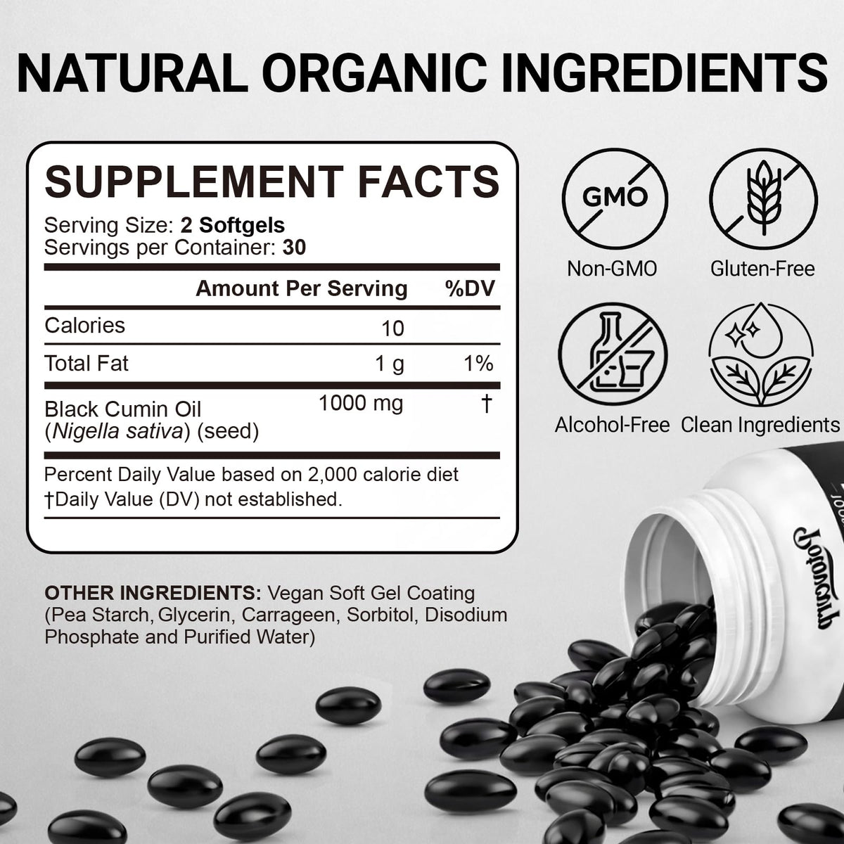 Thymoquinone rich black seed oil