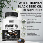Thymoquinone-rich black seed softgels