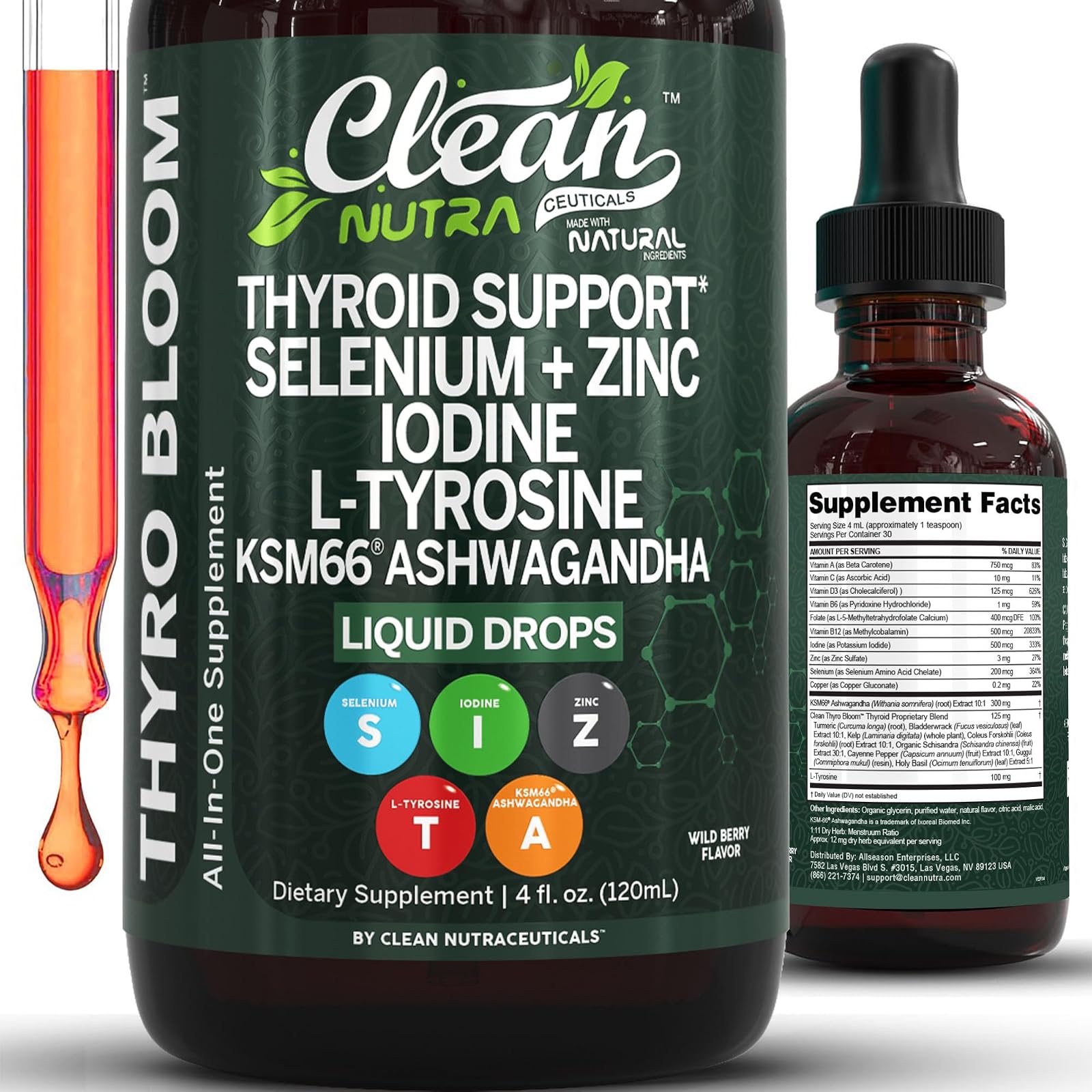ThyroBloom thyroid support liquid drops