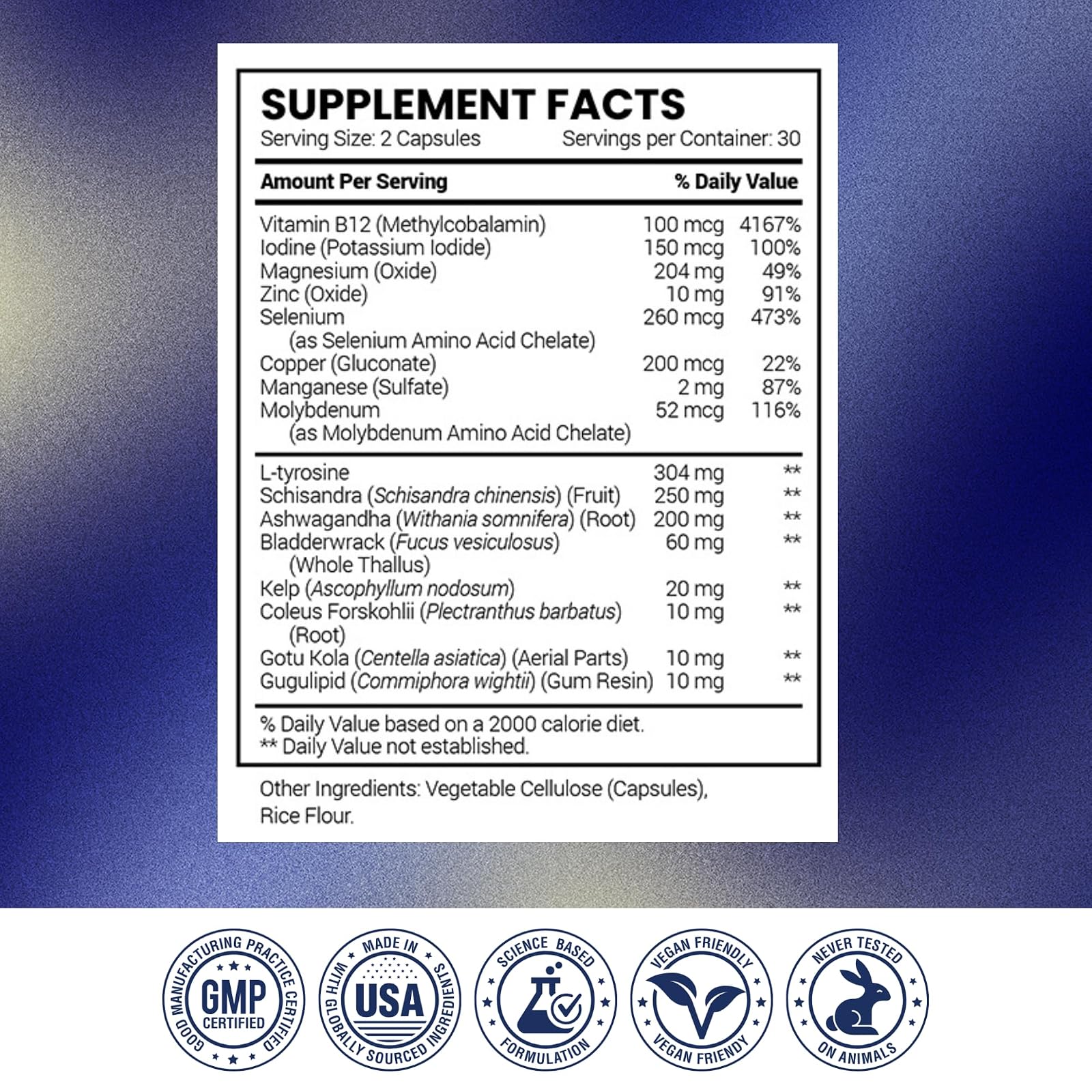 thyroid aid with essential selenium