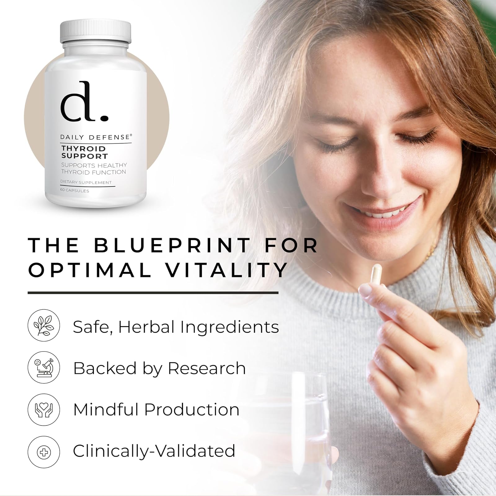 Thyroid Defense daily wellness supplement