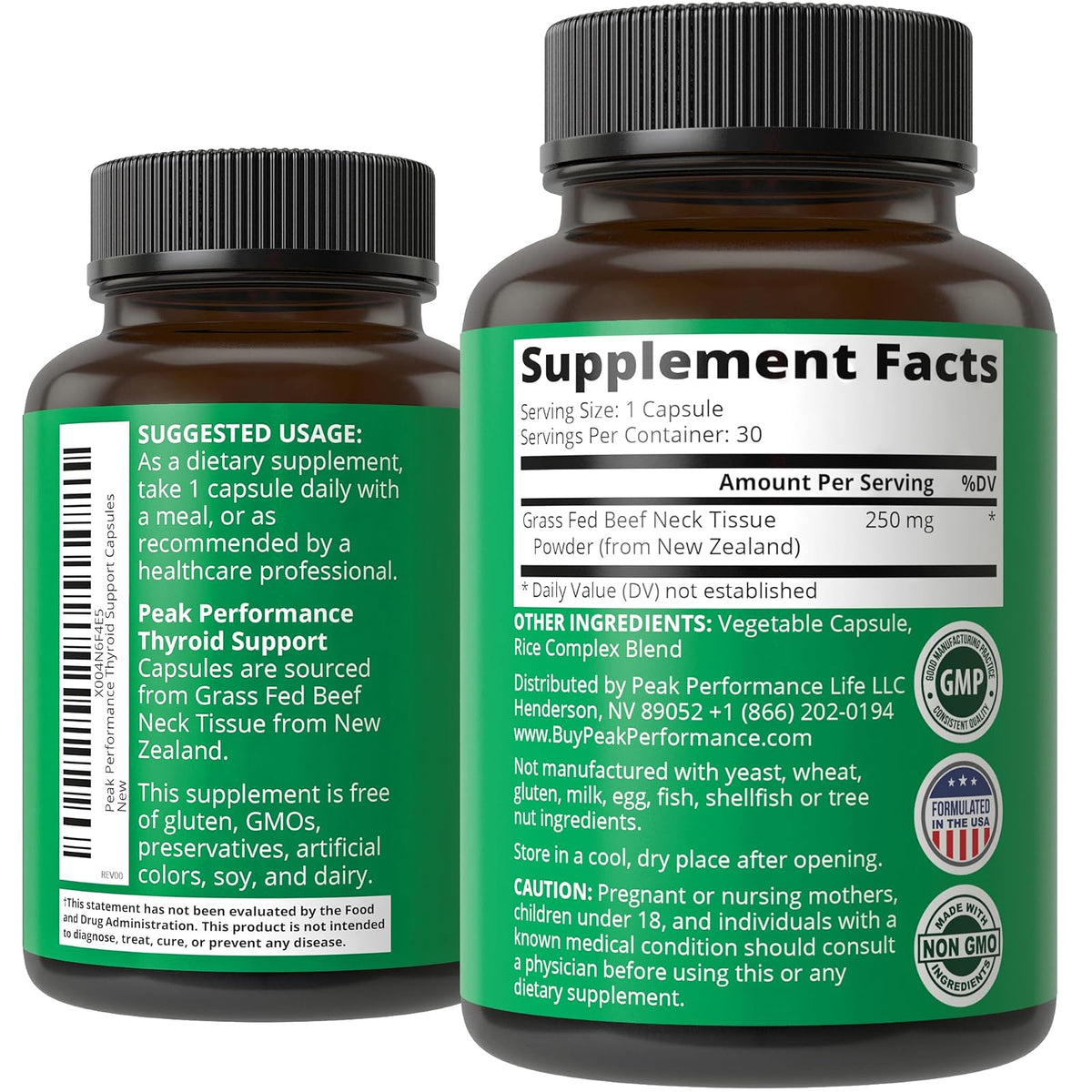 Thyroid extract for improved metabolism