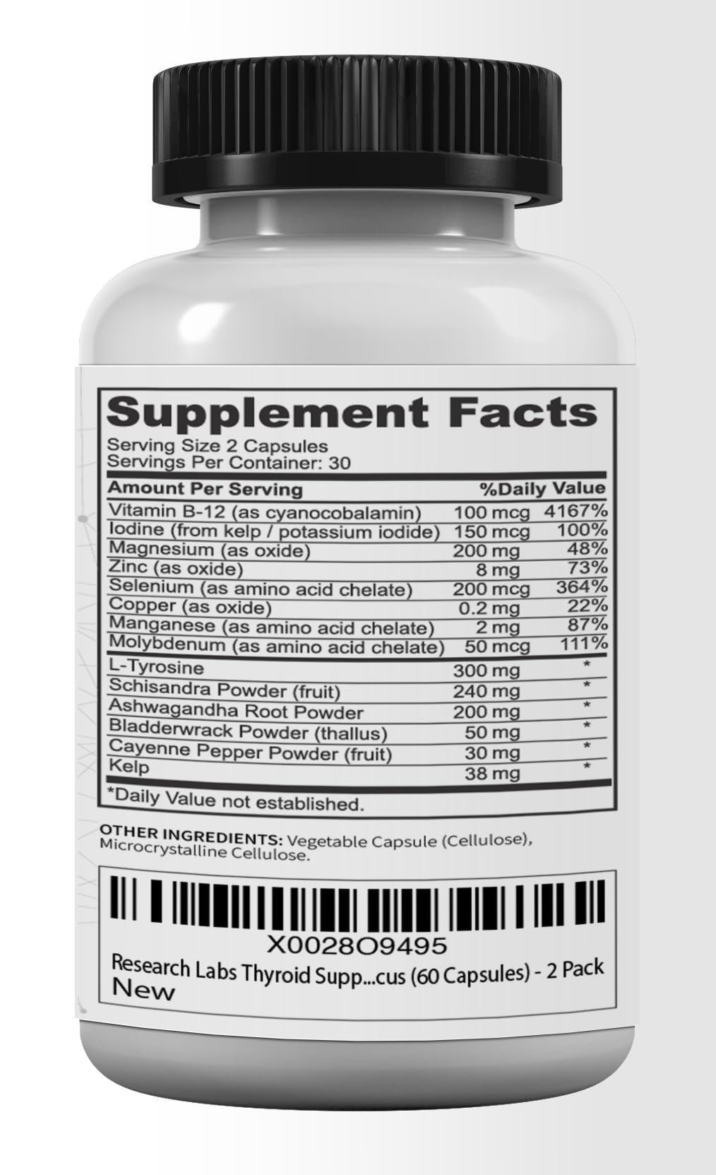 thyroid extracts for improved focus