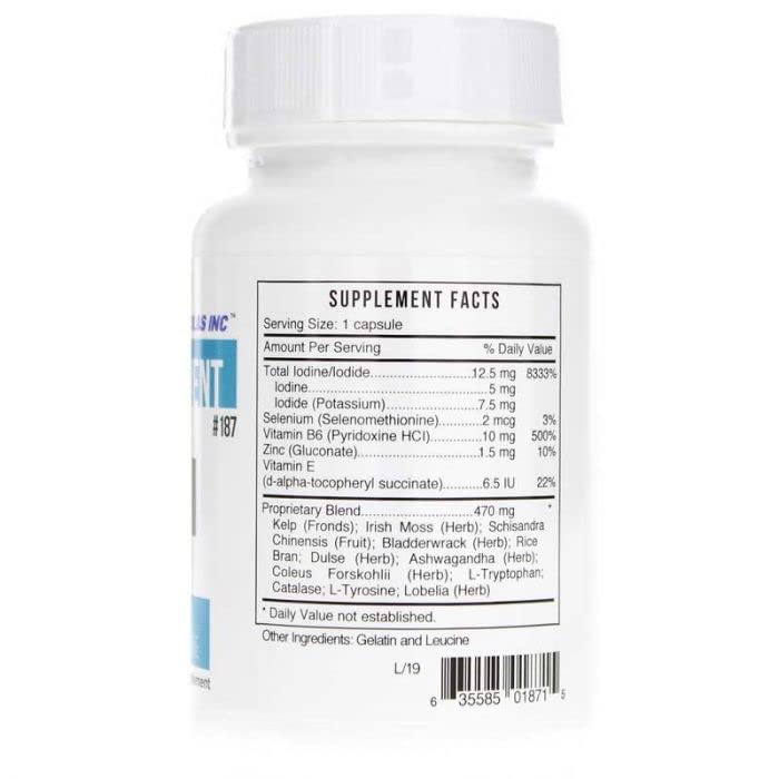 thyroid function enhancement with iodine