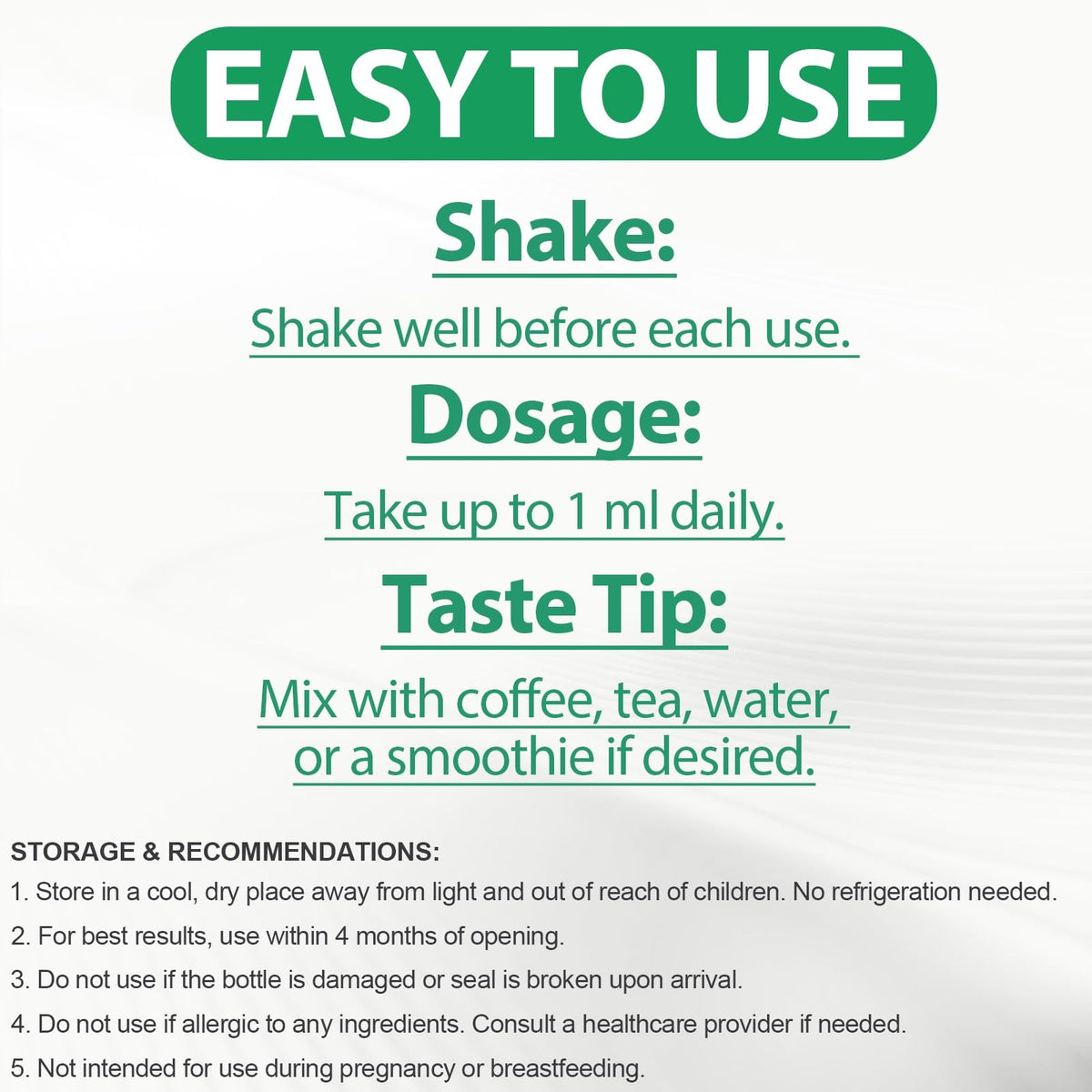 thyroid health drops for daily use