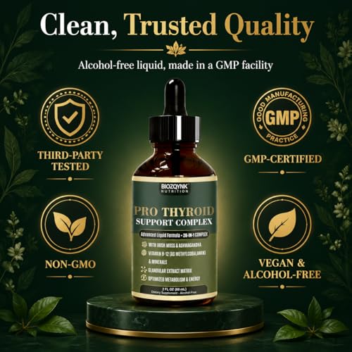 Thyroid health support in a bottle