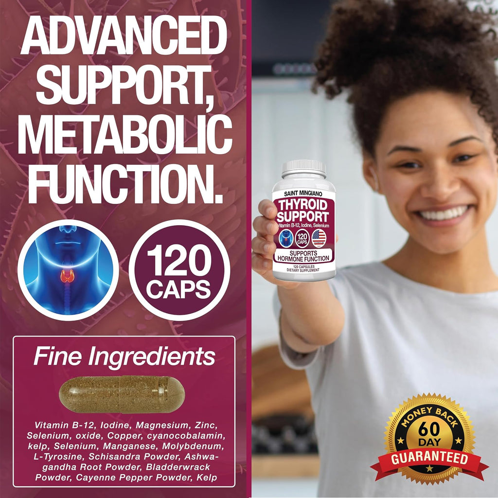 thyroid health vitamins for energy