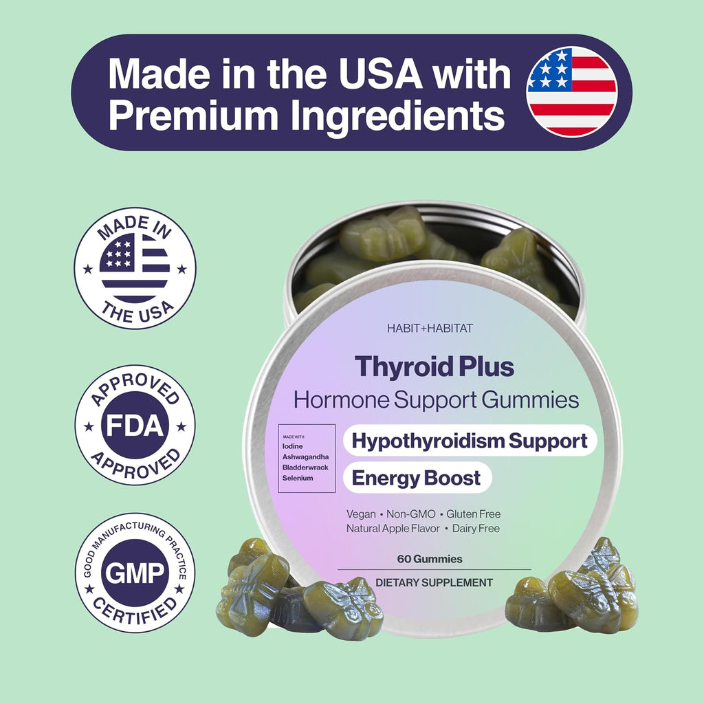 Thyroid Plus gummies for seniors' wellness