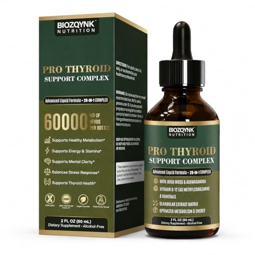 Thyroid support drops for energy