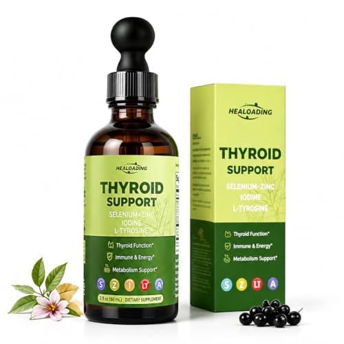 Thyroid support drops with iodine