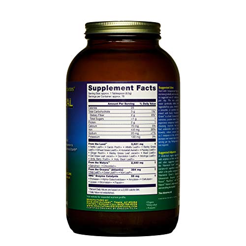 thyroid support green powder supplement