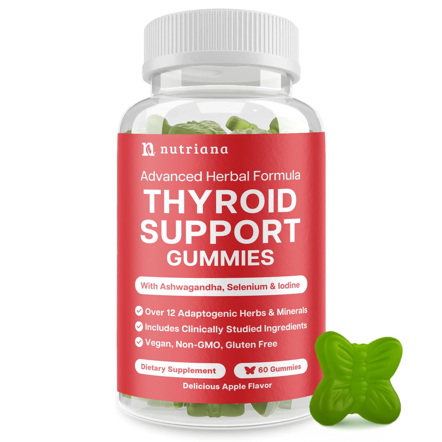 Thyroid support gummies with selenium