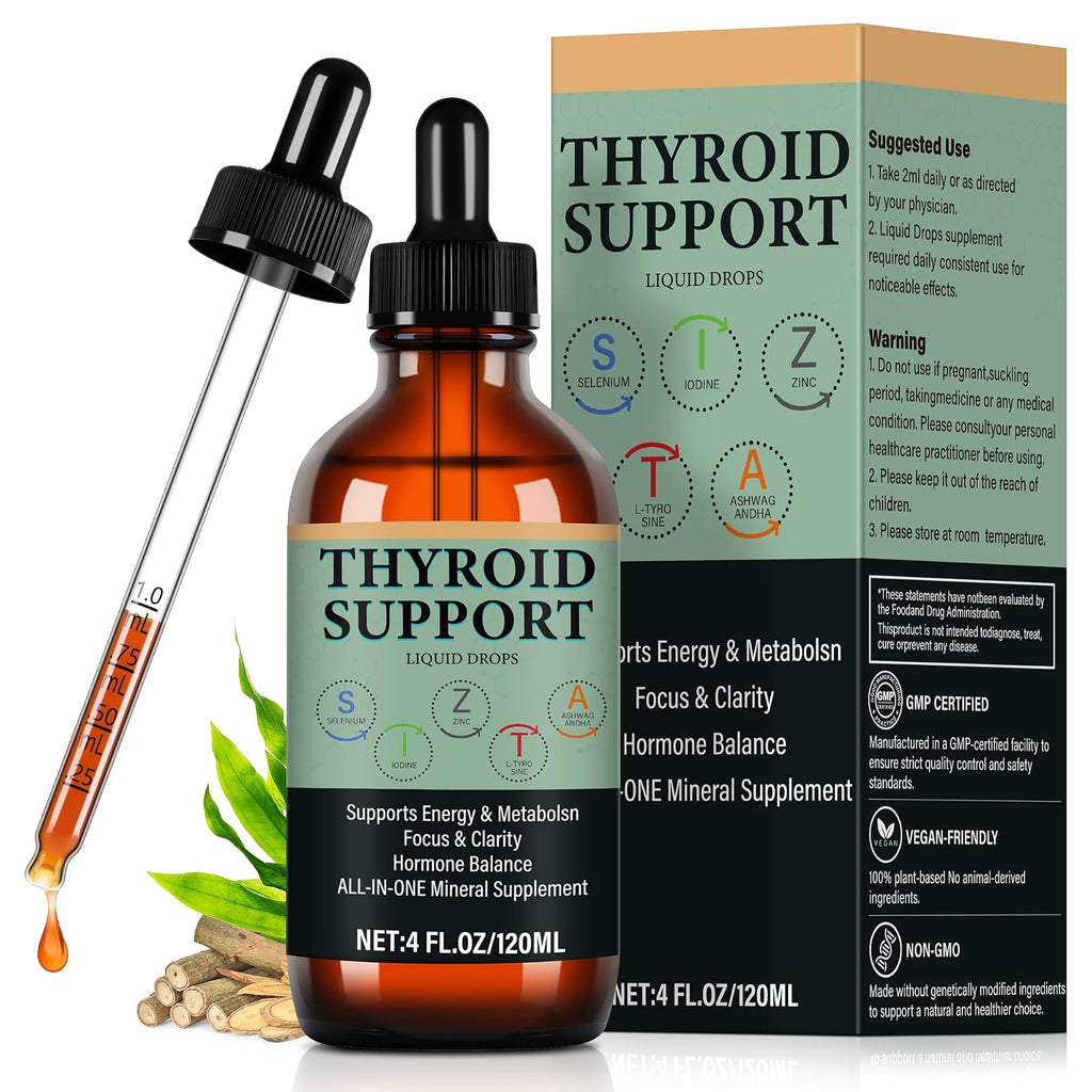 Thyroid support liquid drops benefits