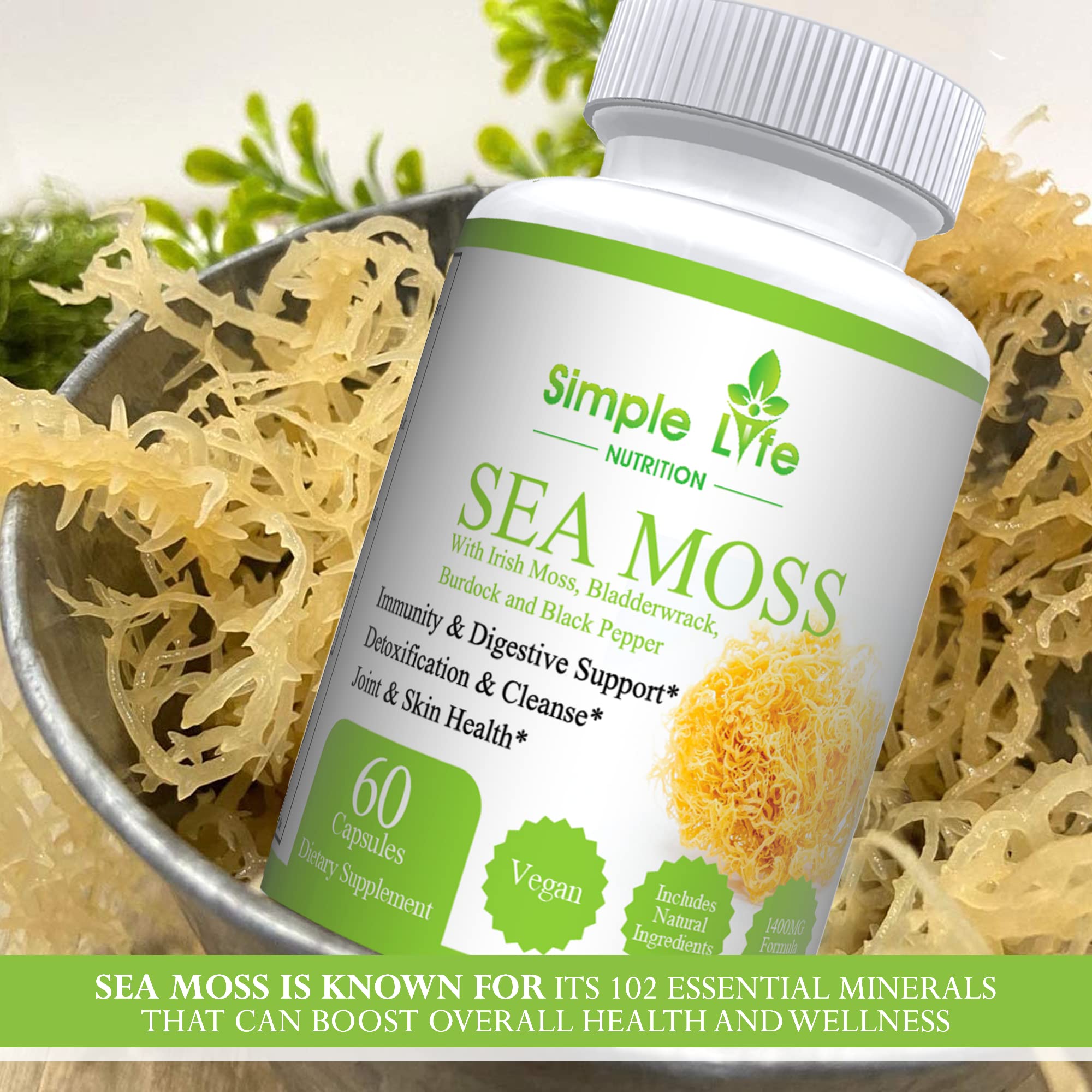 Thyroid support sea moss blend