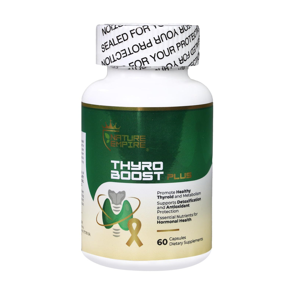 Thyroid support supplement for energy