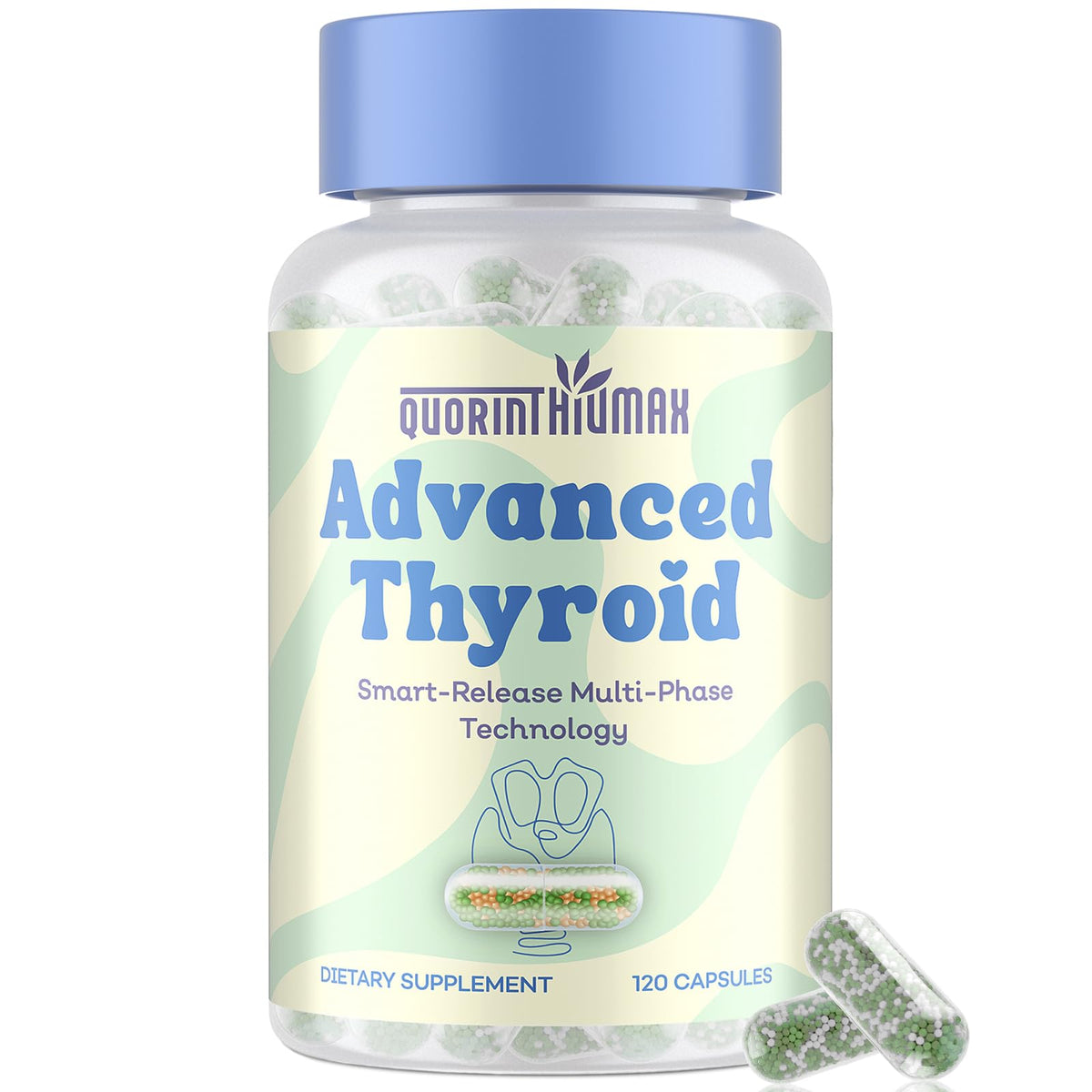 Thyroid support supplement for energy