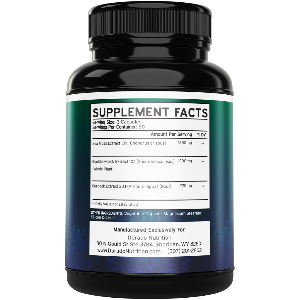 Thyroid support with Irish Sea Moss