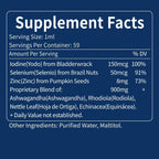 thyroid support with liquid iodine formula