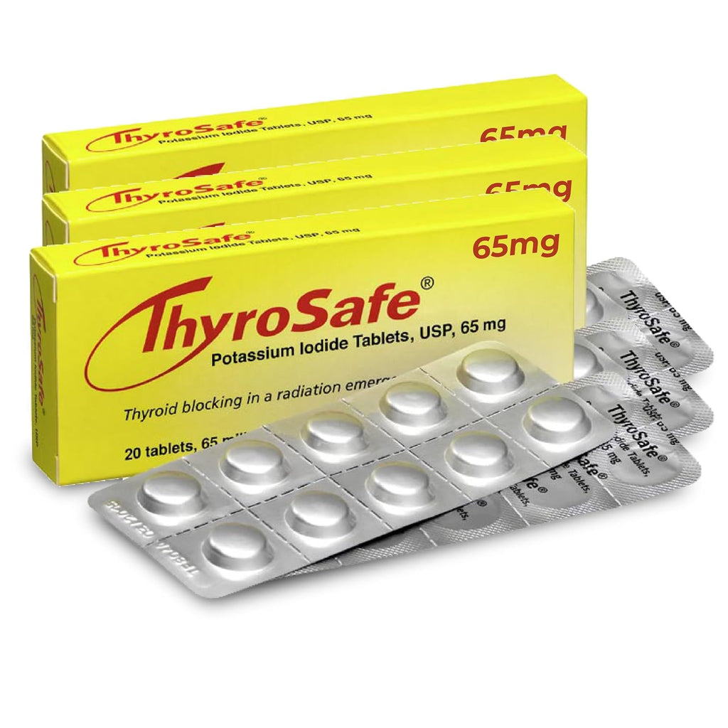 ThyroSafe potassium iodide tablets for iodine