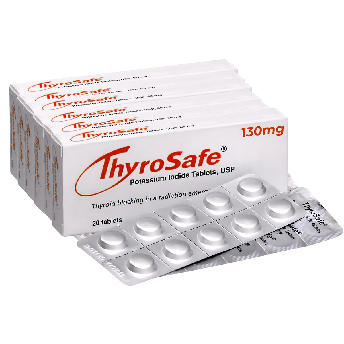 ThyroSafe potassium iodide tablets for iodine