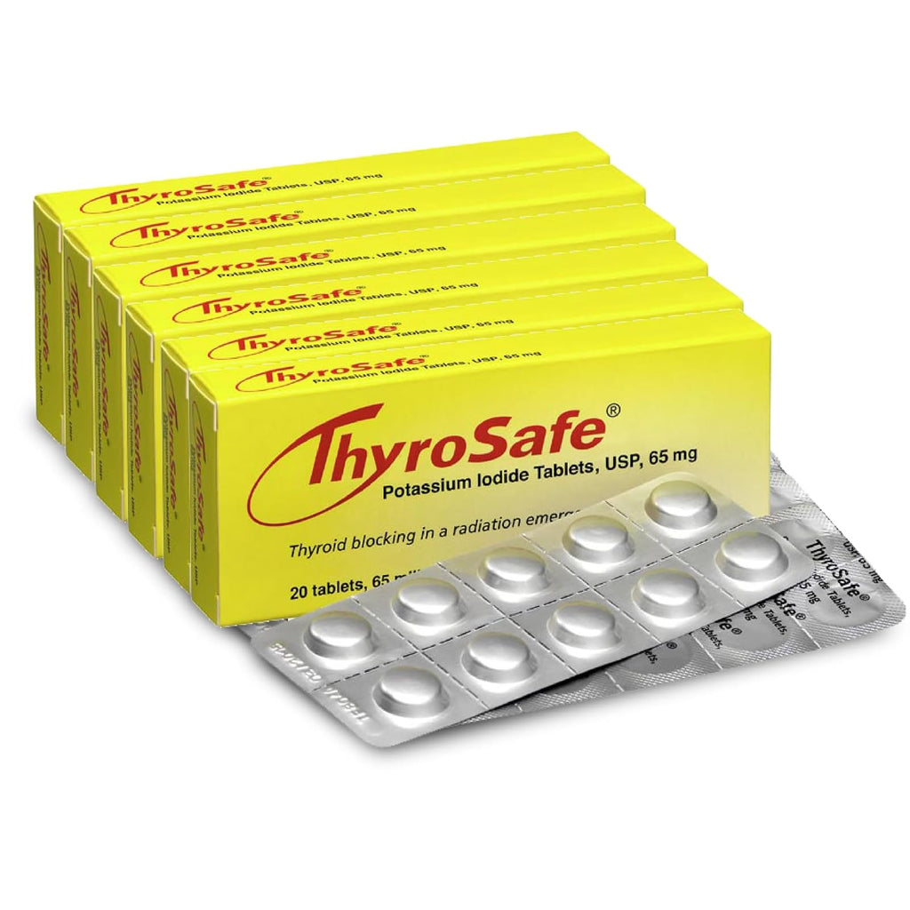 ThyroSafe potassium iodide tablets for iodine