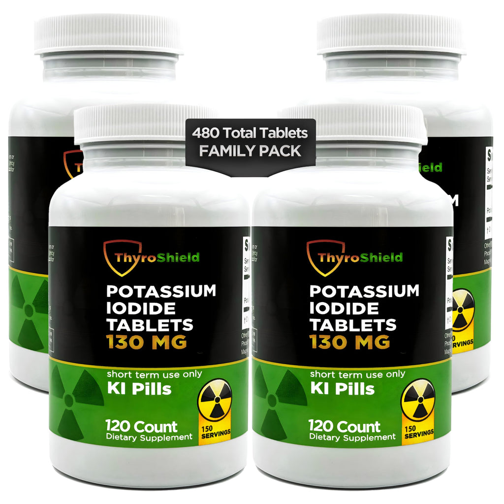 ThyroShield potassium iodide tablets pack