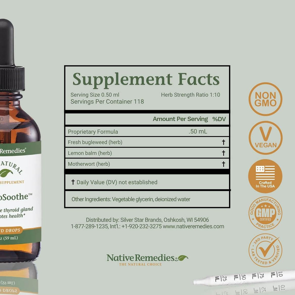 ThyroSoothe 2 Fl Oz for energy