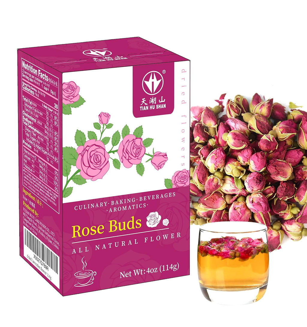 TIAN HU SHAN dried rose buds