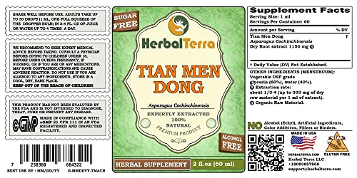 Tian Men Dong herbal remedy