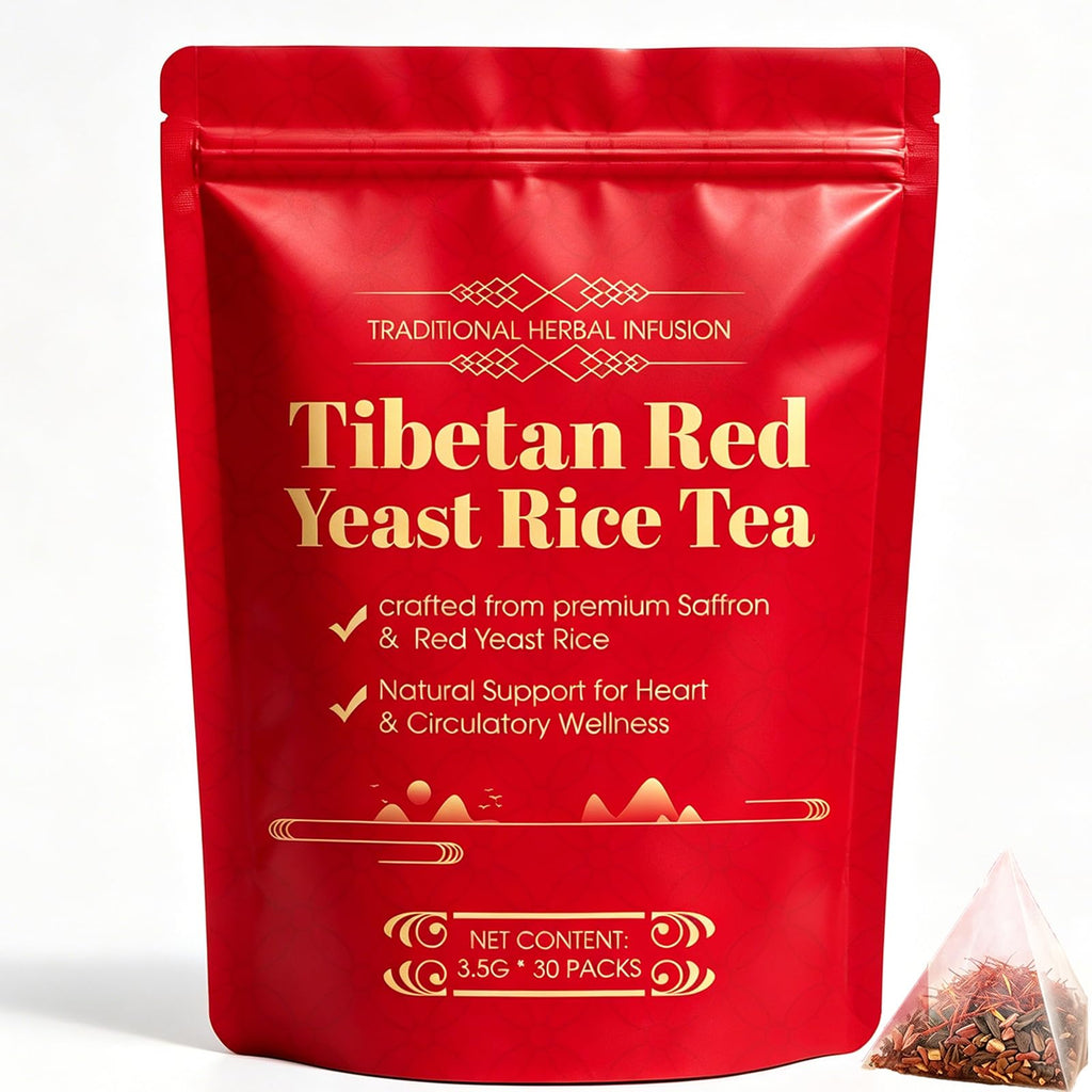 Tibetan red yeast rice tea bags
