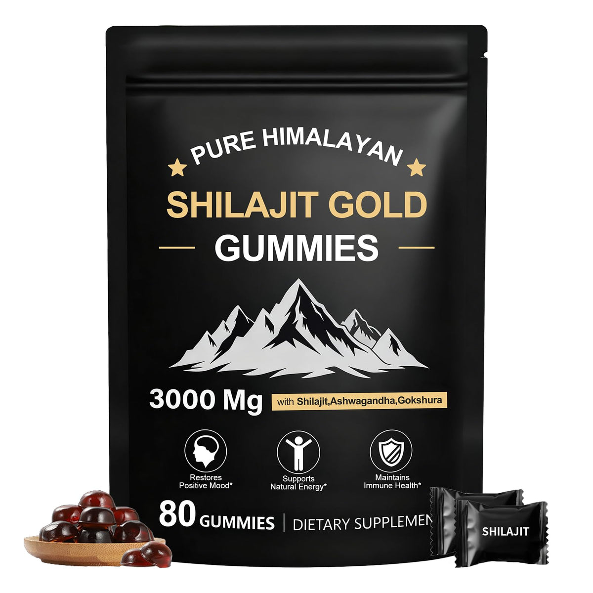 Tideon Shilajit gummies for energy
