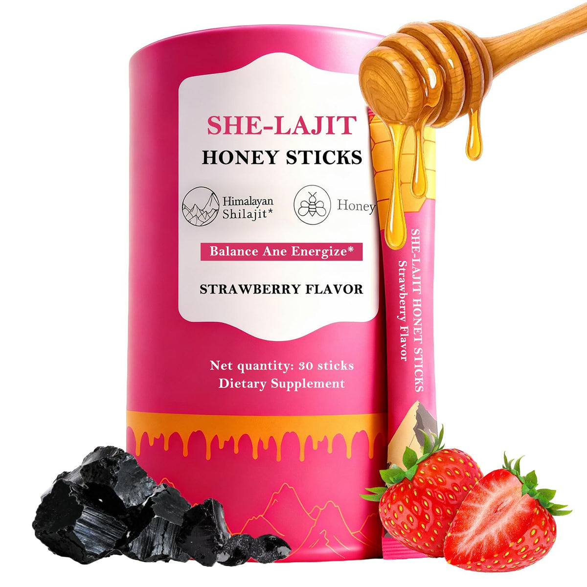 Tideon Shilajit honey sticks