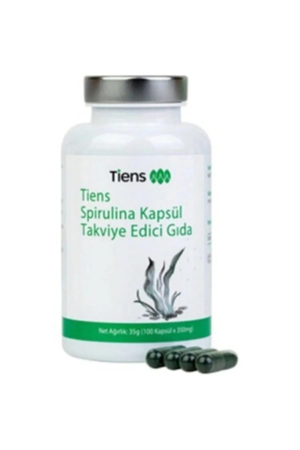 Tiens spirulina capsules for energy boost