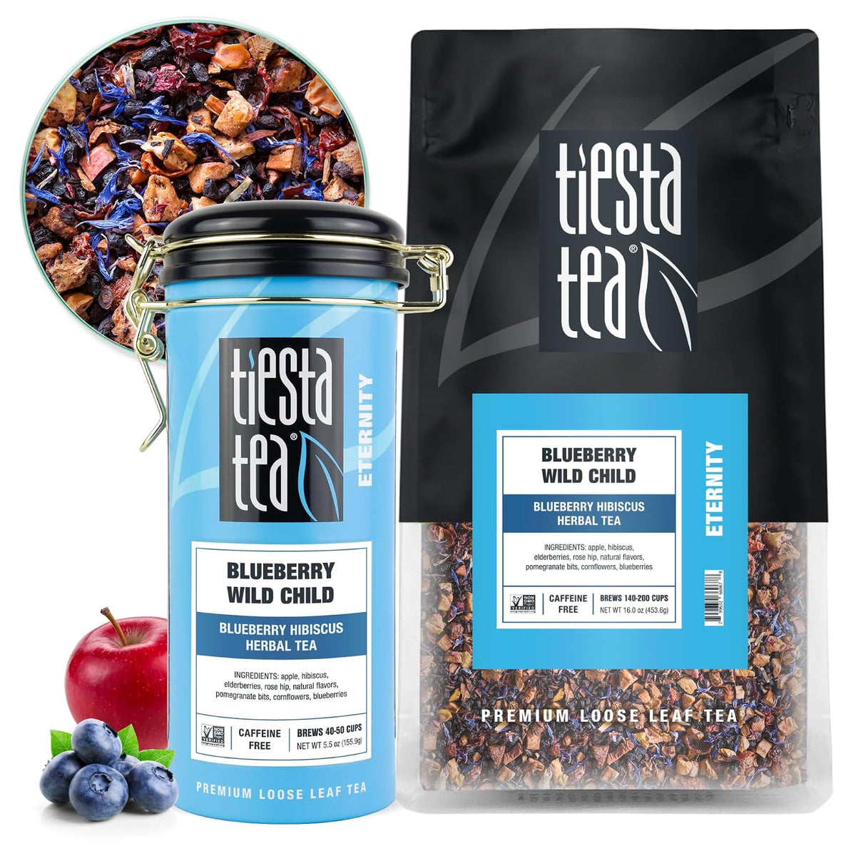 Tiesta Tea Blueberry Wild Child herbal tea