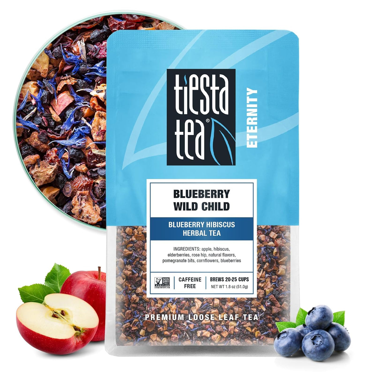 Tiesta Tea Blueberry Wild Child herbal tea