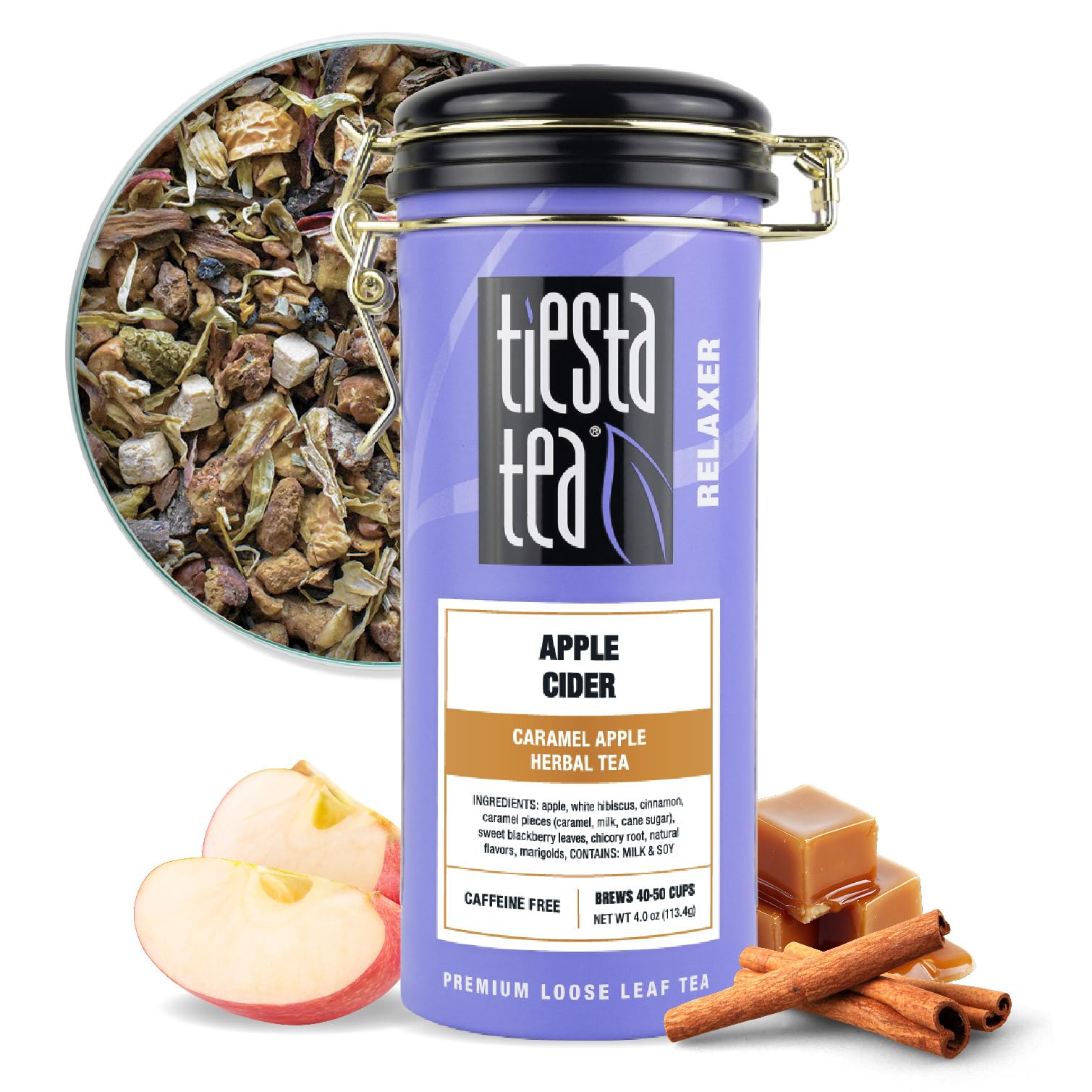 Tiesta Tea Caramel Apple herbal tea blend