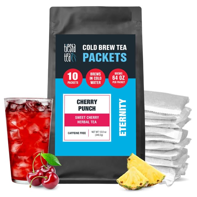 Tiesta Tea Cherry Punch cold brew
