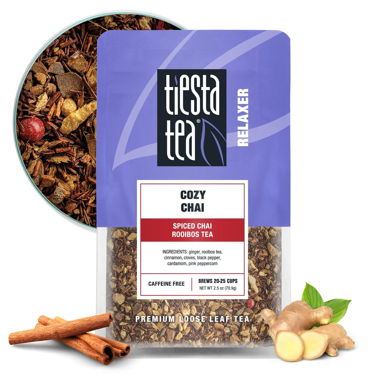 Tiesta Tea Cozy Chai flavourful blend